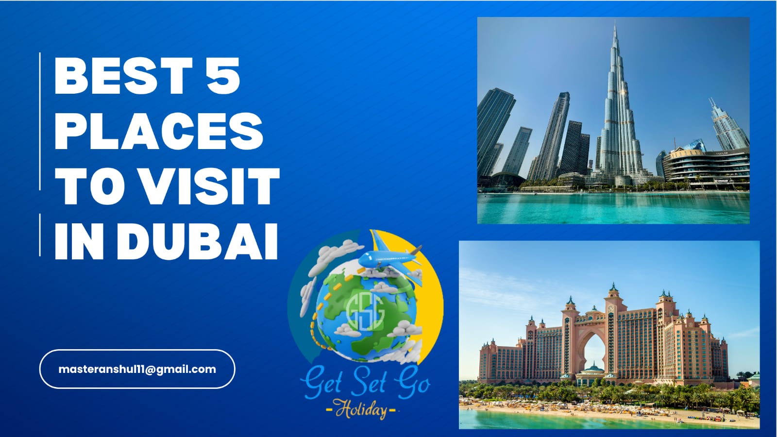 Best 5 Places to Visit in Dubai - GSG Holiday